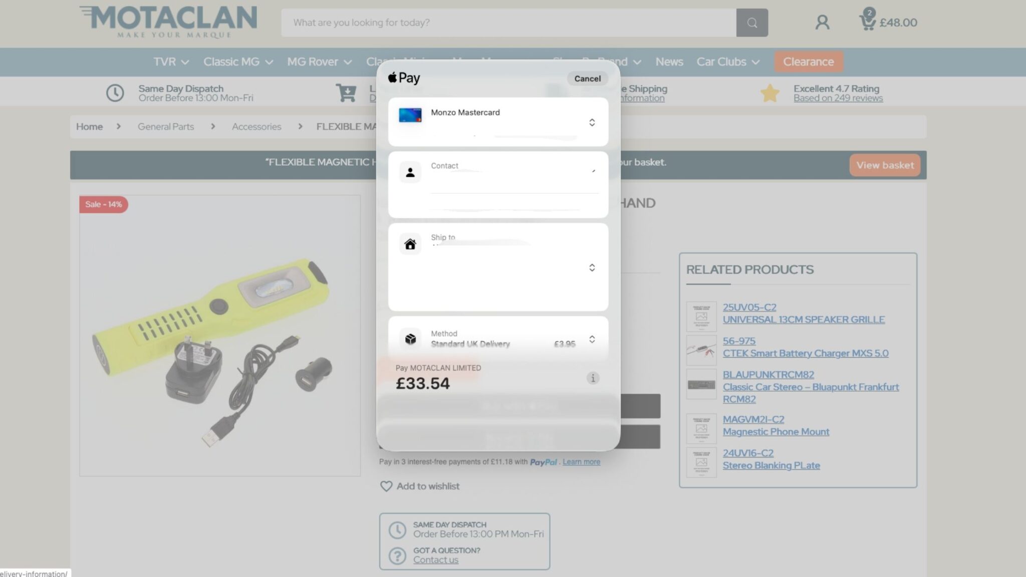 Apple Pay and Google Pay Now Available on Motaclan